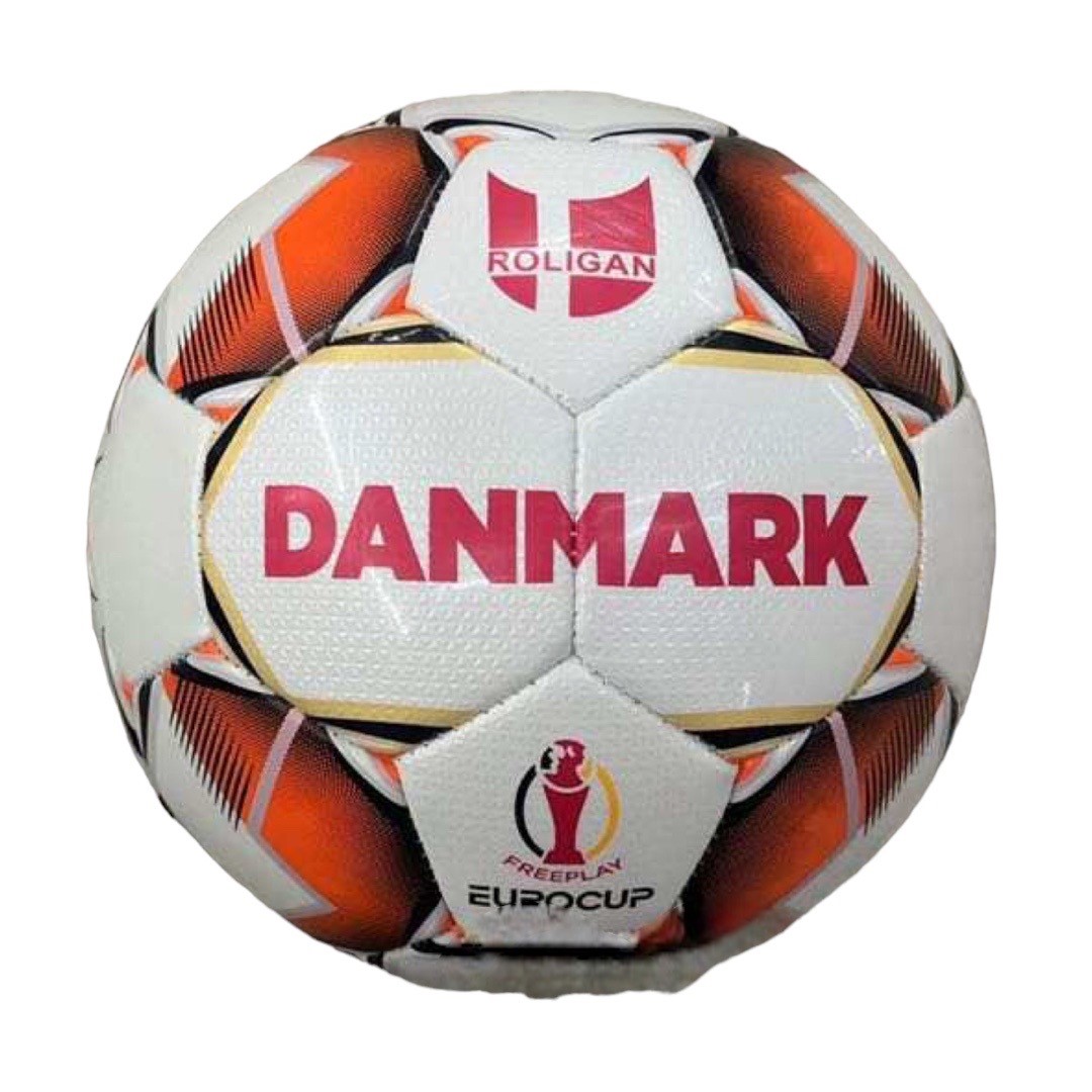 Køb ny fodbold her - Freeplay V24 Danmarks Euro Cup fodbold Str.4 - Kun ...